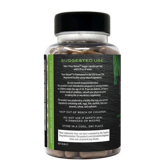 Pure Nature – Whole Food Fruit & Vegetable Supplement (120 Capsules ...