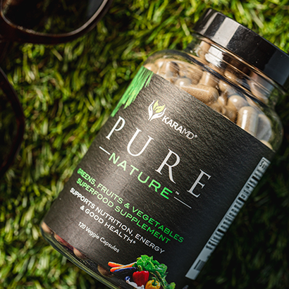 Pure Nature – Whole Food Fruit & Vegetable Supplement (120 Capsules ...